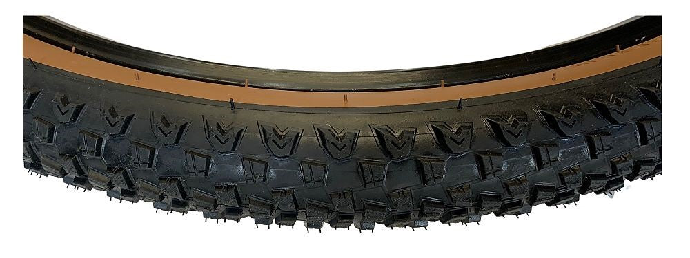 Baldys 27.5 x 2.25 Mountain Bike Classic Brown Wall Off Road TYREs TUB ...